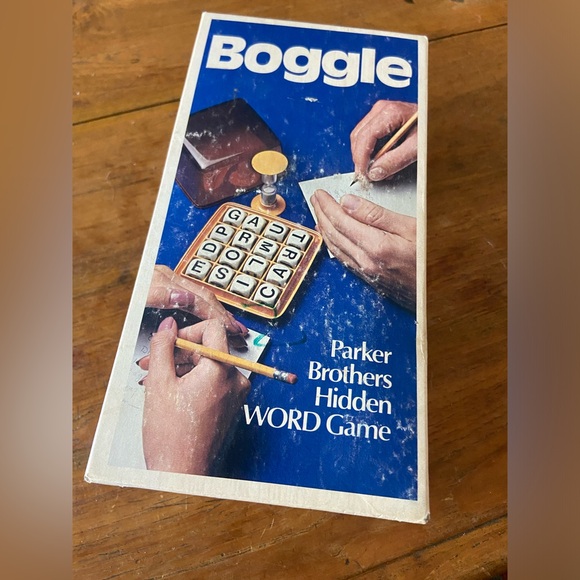 Games | Vintage Boggle Word Game | Poshmark